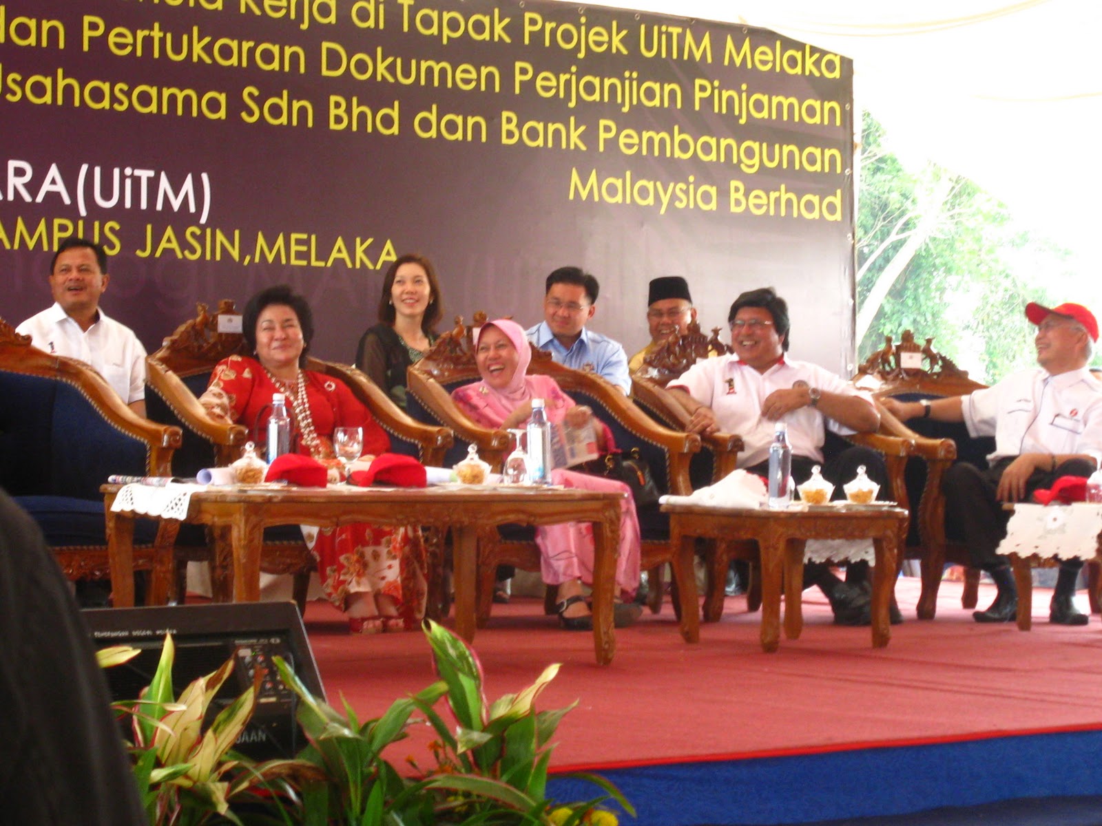 projek melaka maju .....: Projek Membina Kampus UiTM Di Merlimau Melaka....