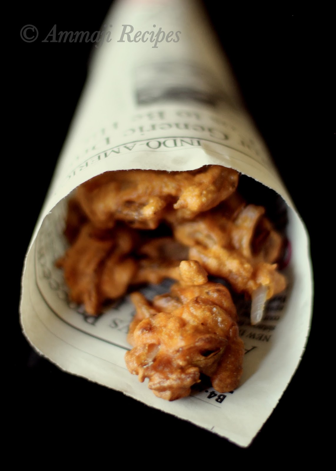 Onion Pakora / Ullipaya Pakodi / Onion Fritters | Indian Food Recipes ...