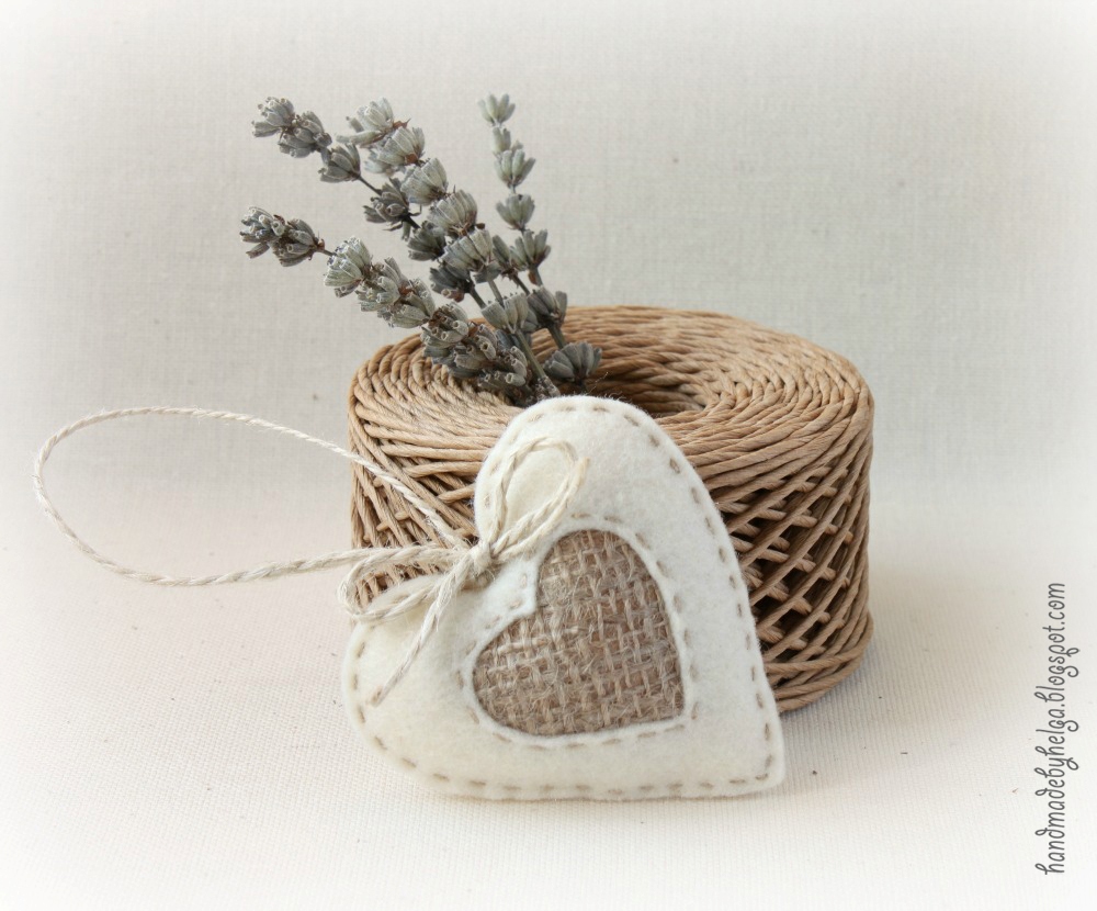 Handmade by Helga: Rustic hearts