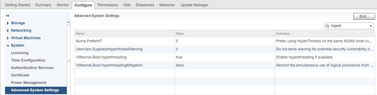 Techy Title Here: Hyperthreading Mitigation Security Warnings