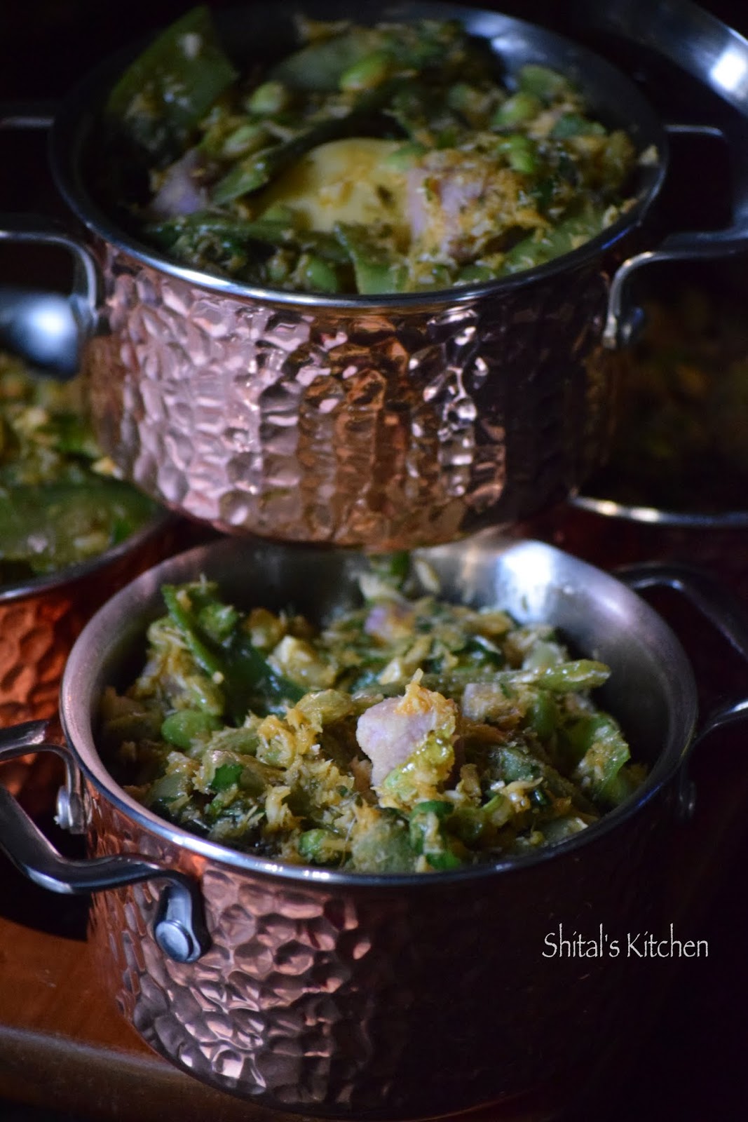 Shital's-Kitchen: Undhiyu Pot Pie