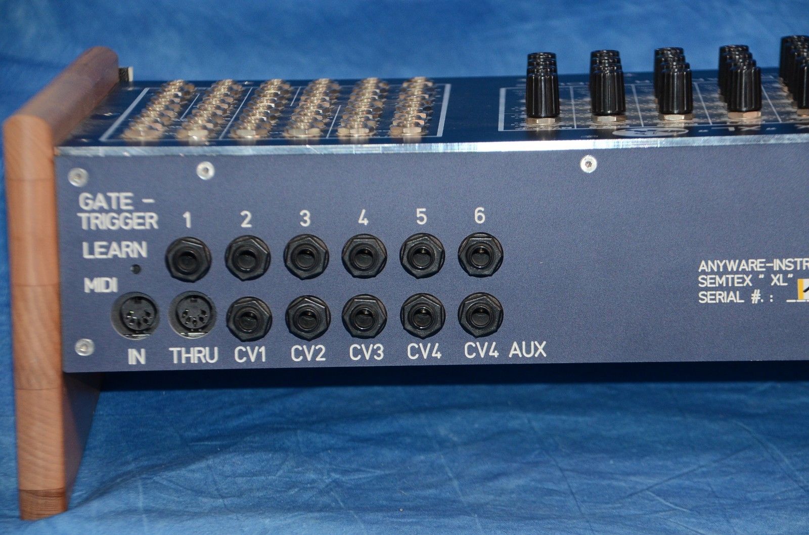 MATRIXSYNTH: Anyware Instruments SEMTEK XL MODULAR SYNTHESIZER SN 75