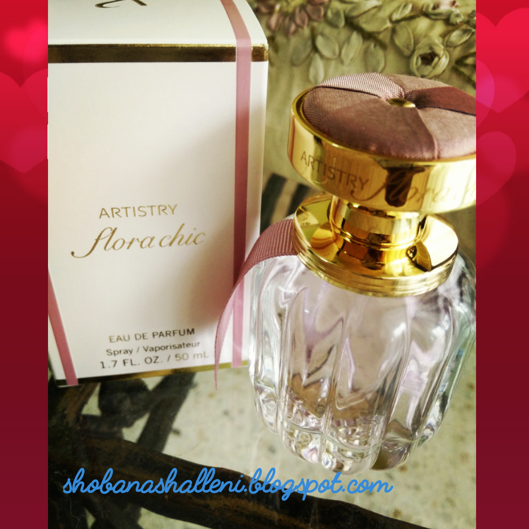 SHOBA SAYS....: Amway Artistry Flora Chic Edp Perfume Review