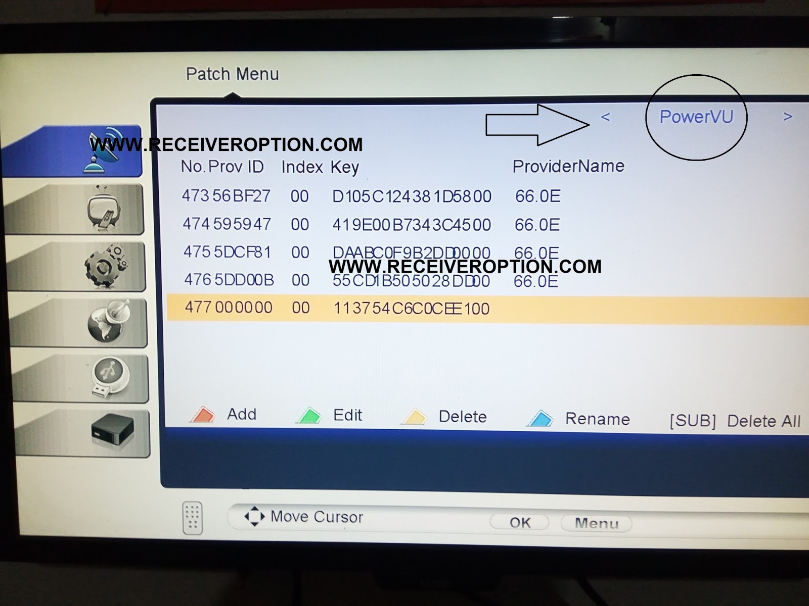 STAR TRACK SRT 150 GOLD HD RECEIVER POWERVU KEY SOFTWARE - How To Enter ...