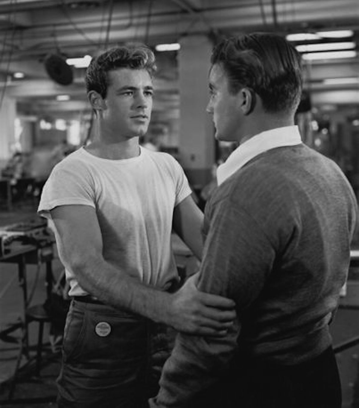 my new plaid pants: Good Morning, Gratuitous Guy Madison