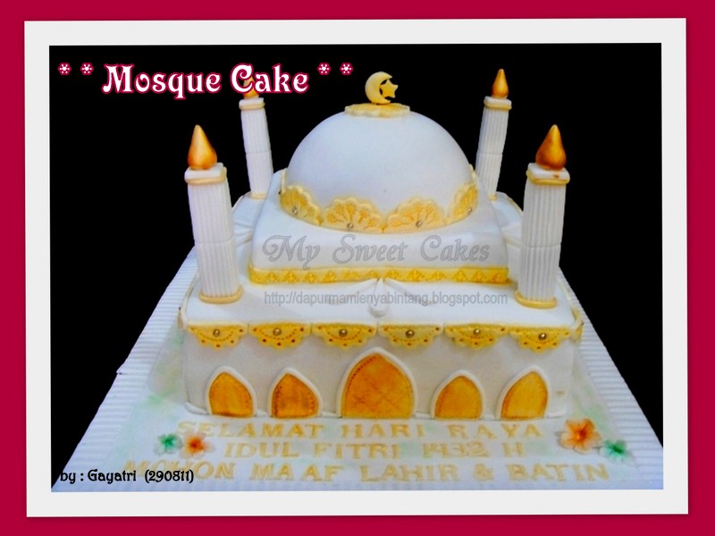 My Sweet Cake: Mosque Cake