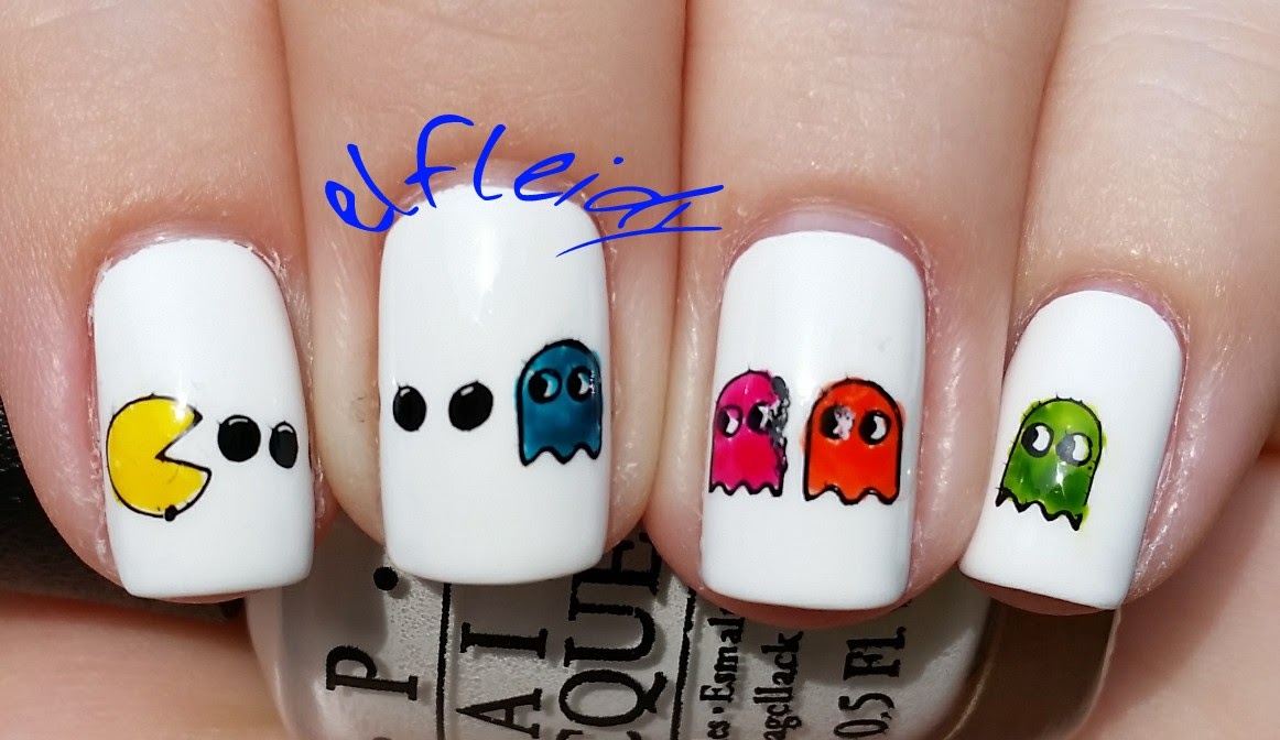 Elfleidy's Stuff: 40 Great Nail Art Ideas- Geeks