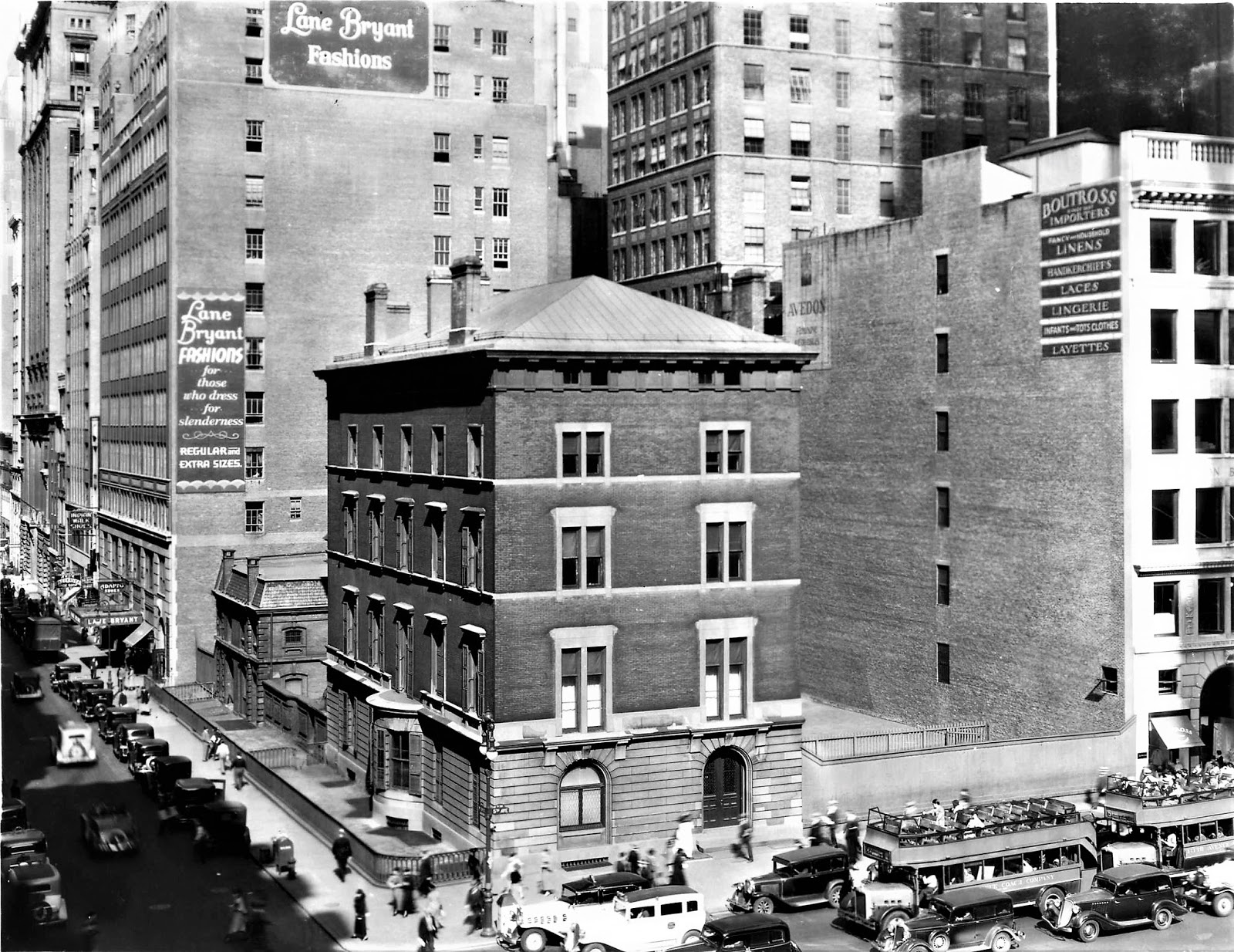 Daytonian in Manhattan: The Lost John D. Wendel Mansion - 442-444 Fifth ...