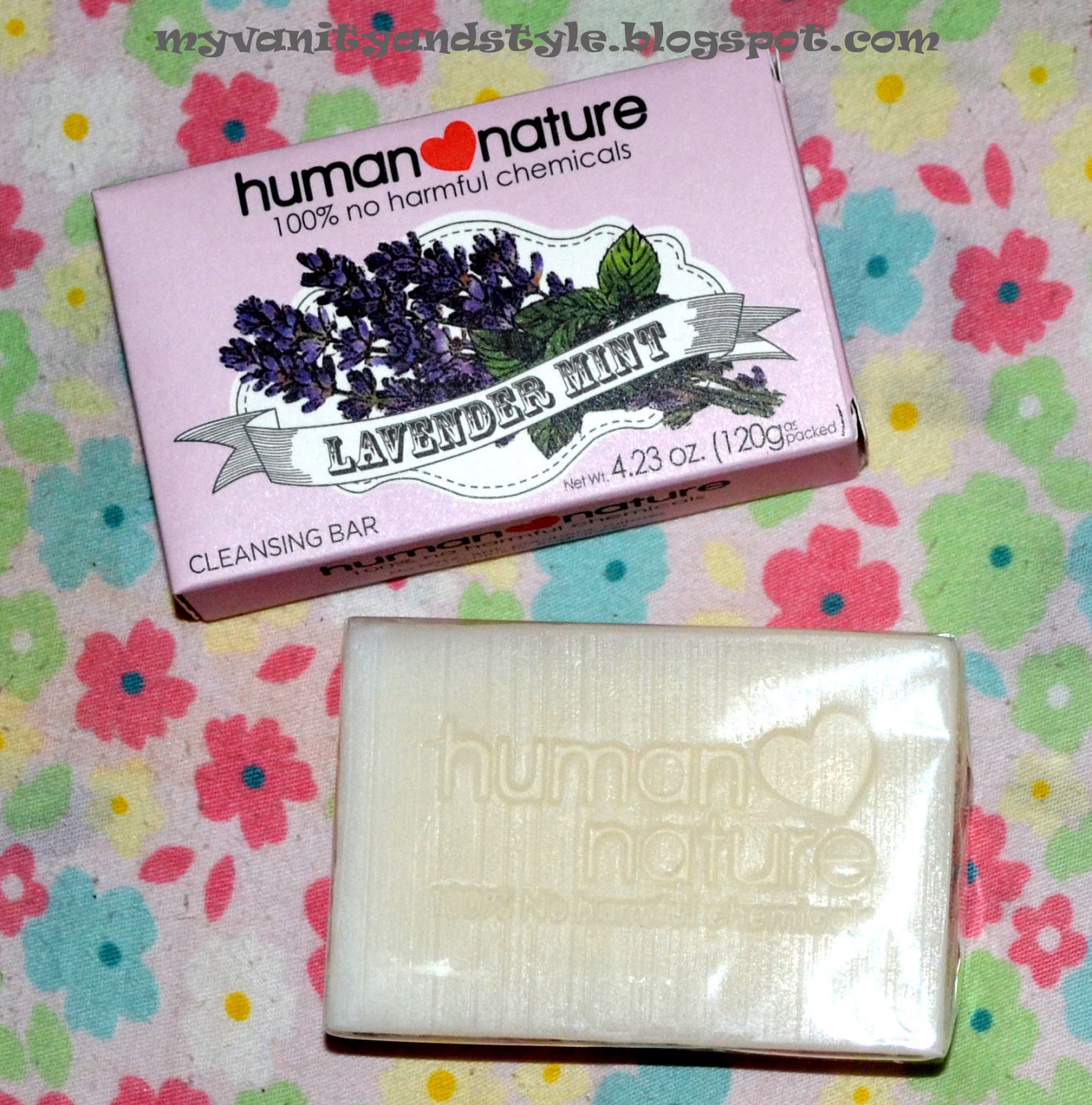 myVanityandStyle: Human Nature Scented Bar Soap in Lavender Mint