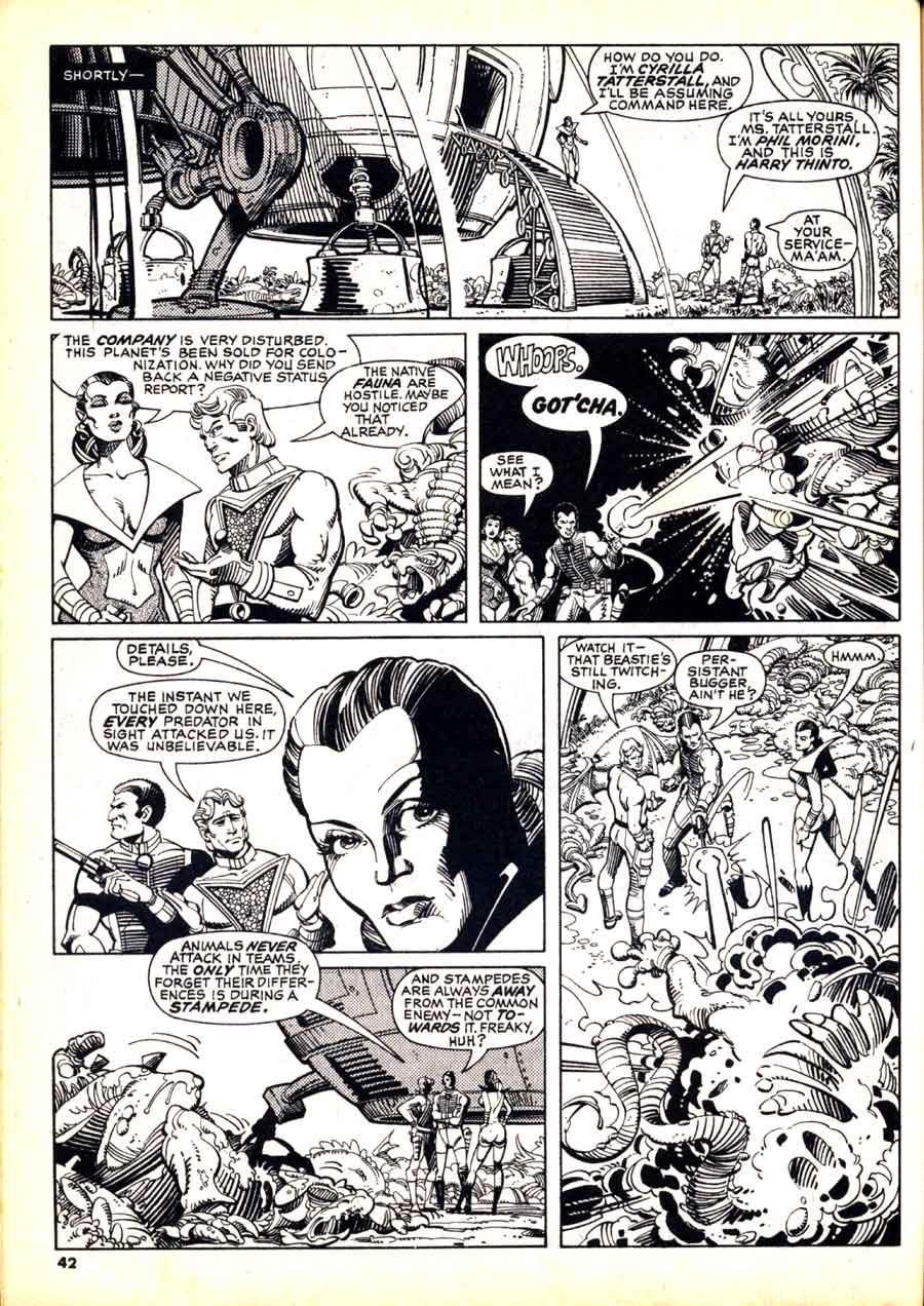 Creepy #107 - Walt Simonson art - Pencil Ink