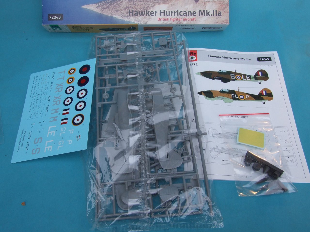 FalkeEins - a modelling blog: new Fly Hurricane IIa in 72nd scale