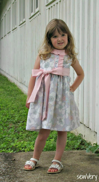 sewVery: The Cottage Mama Pattern Tour: Miss Matilda Dress