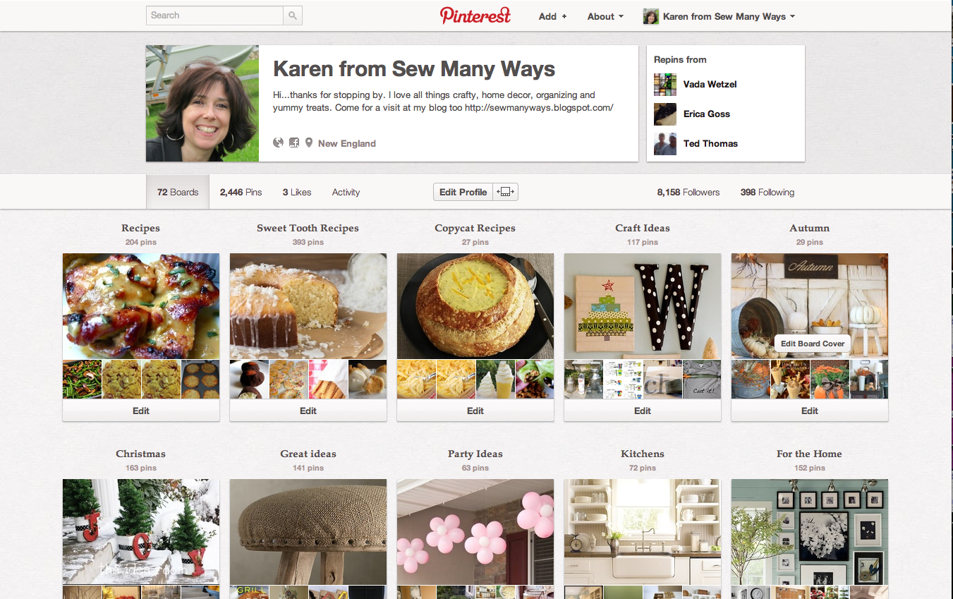 Sew Many Ways...: Searching on Pinterest...