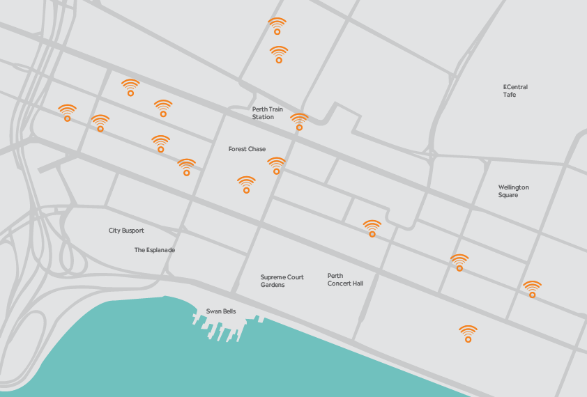 Perth Hacks - best tips, hints and bargains: iiNET Free WIFI in Perth CBD