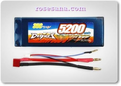 2R Hardware & Electronics: Max Force 2-Cell/ 2S 7.4V 5200mAh