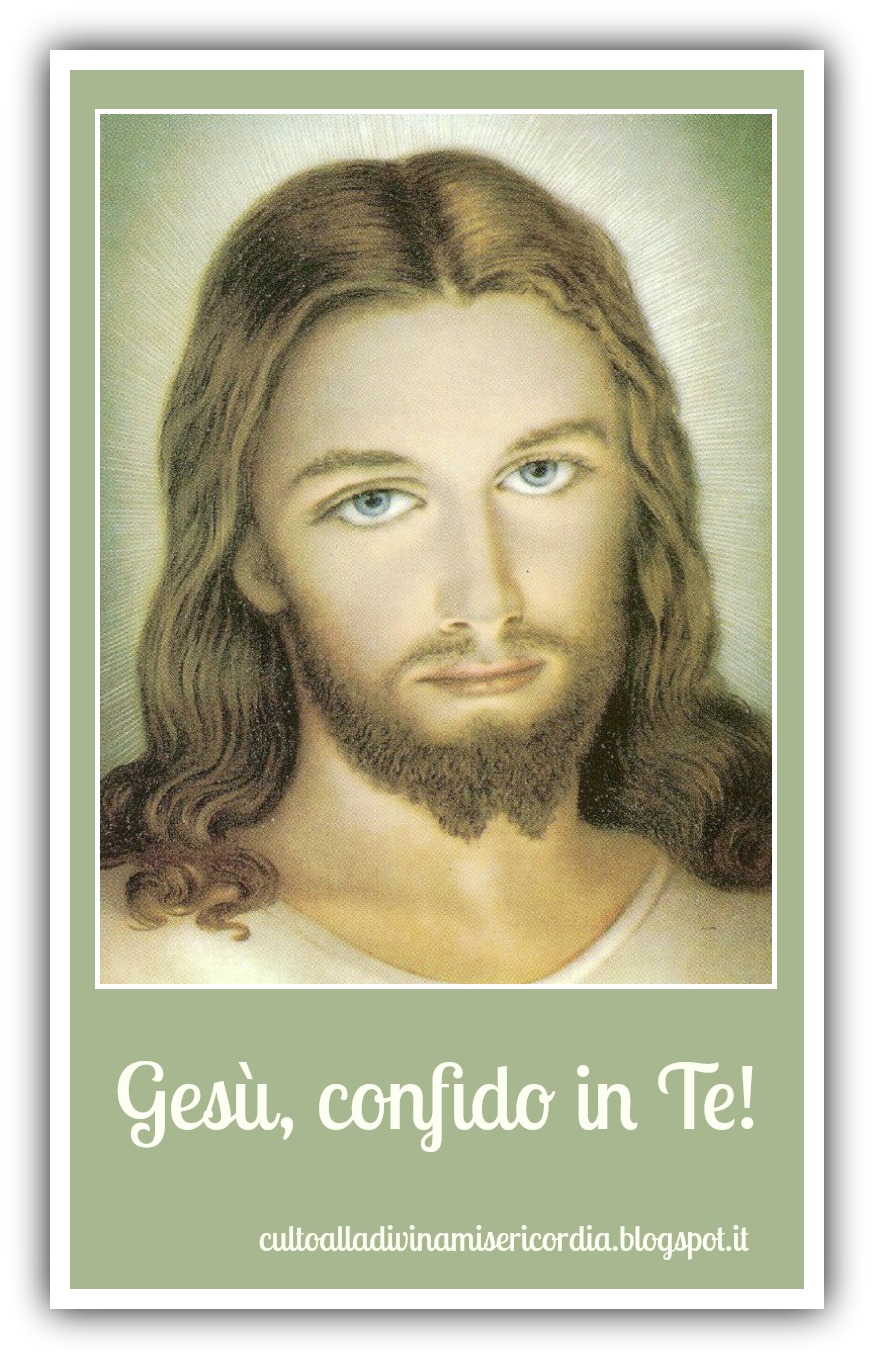 “Gesù, confido in Te!”: aprile 2016