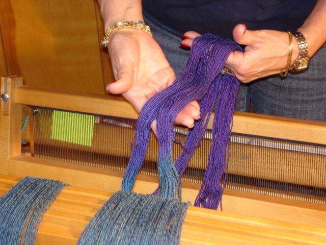 Reflections: Warping a Loom Back to Front - Part 3