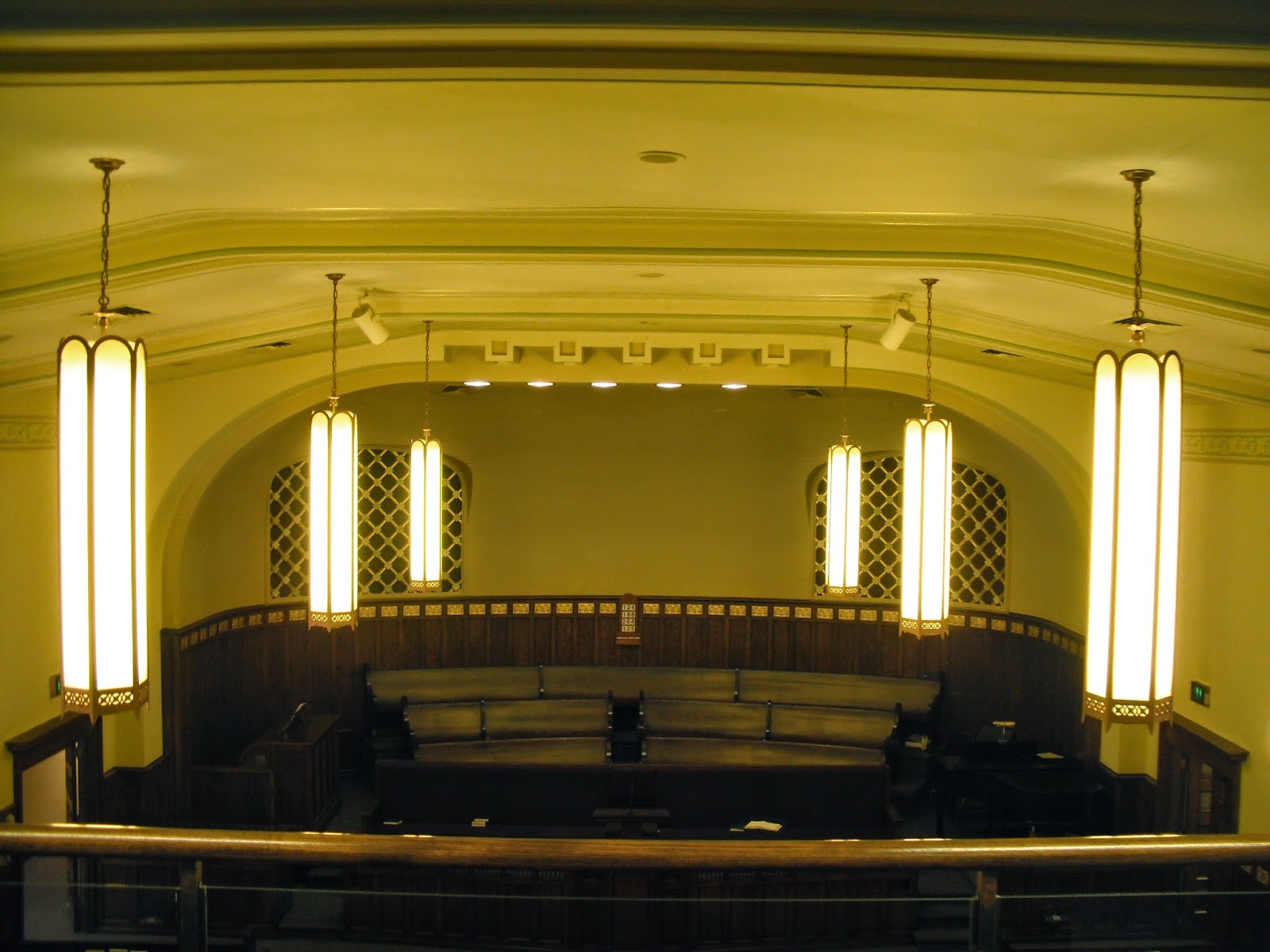 Historic LDS Architecture: Twentieth Ward: Chapel Interior