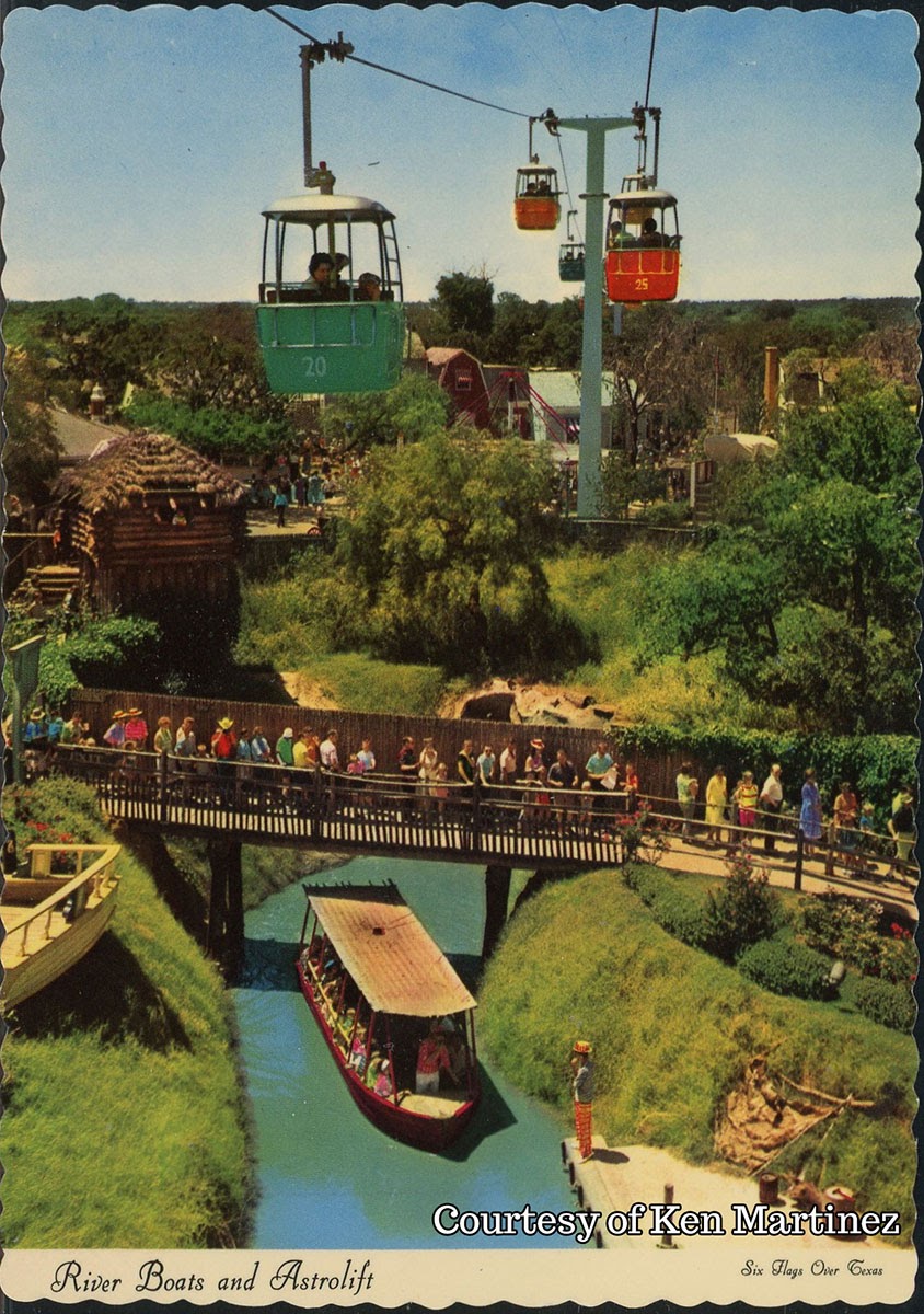 Collectibles Art & Collectibles Memorabilia 1960s Six Flags Over Texas ...