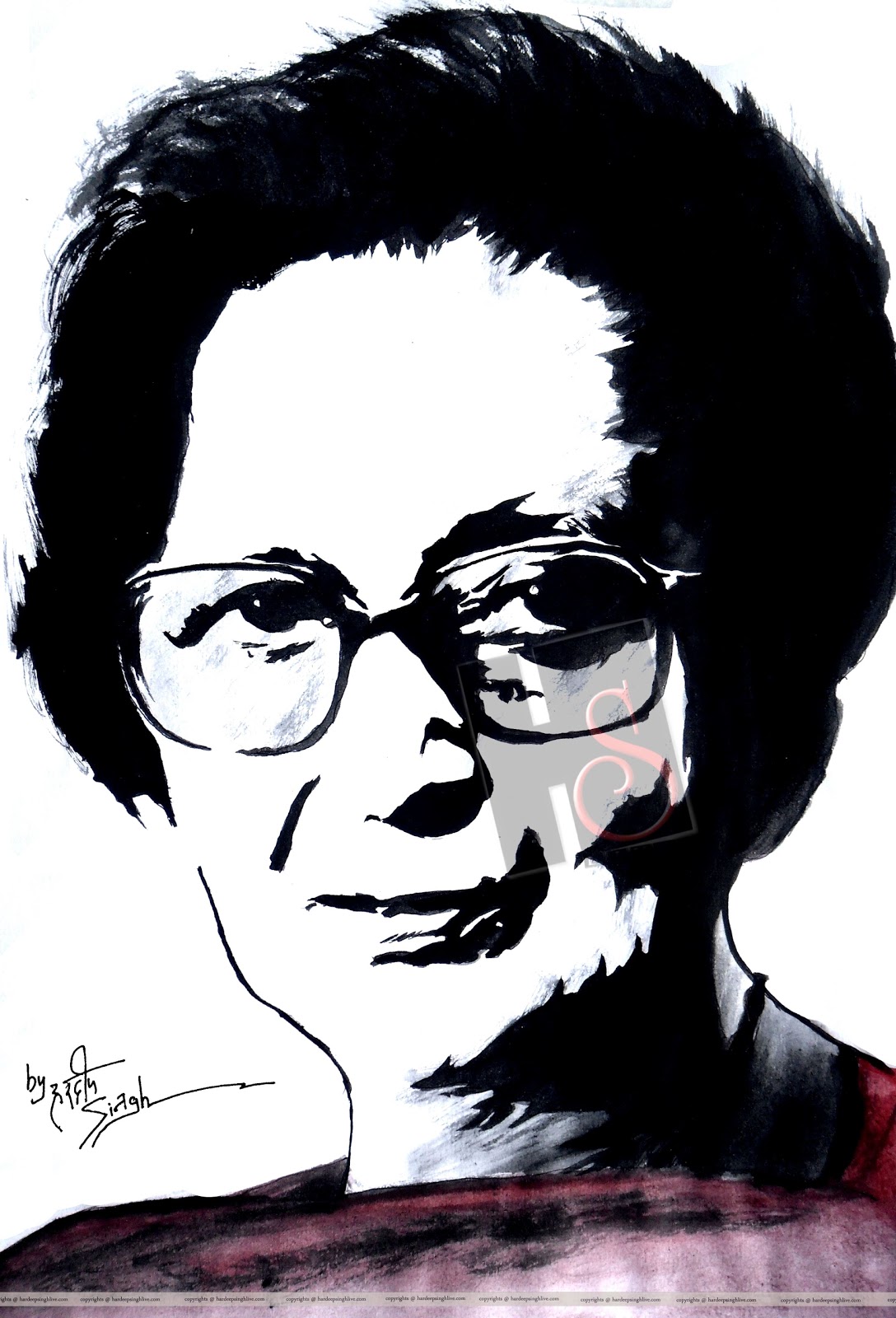 Art Of Hardeep Singh: Amrita Pritam : The First Prominent Woman Punjabi ...