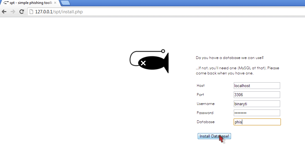 SPToolKit - Simple Kit de herramientas de Phishing | BinaryTI