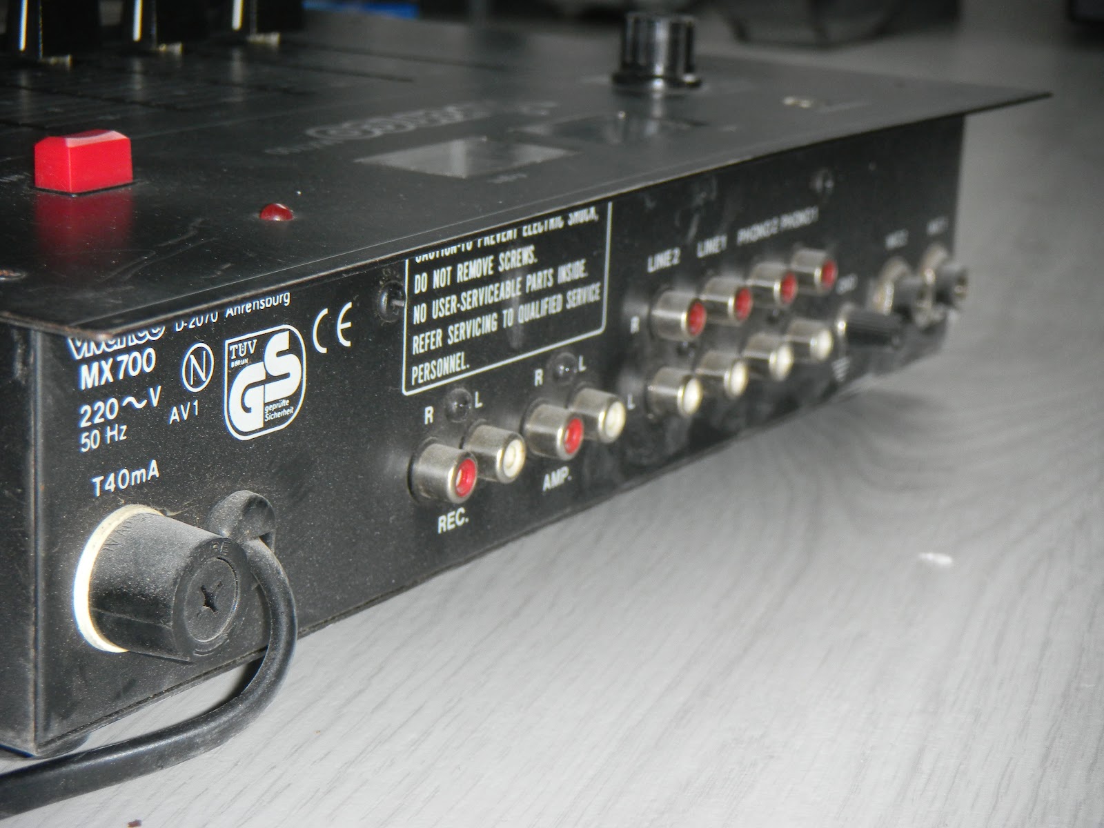 Infrequent Sound [sex.tex] technology: Vivanco MX700 6 Channel Mixer ...