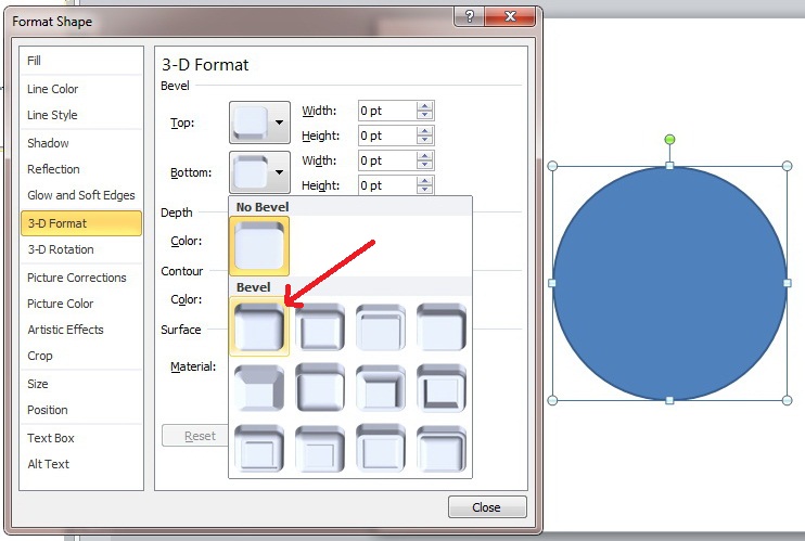Designing 3D Bubble PowerPoint Shape with Depth Effect ~ Free ...