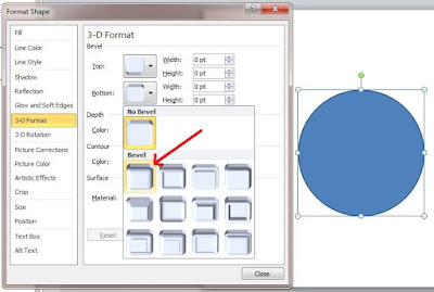 Designing 3D Bubble PowerPoint Shape with Depth Effect ~ Free ...