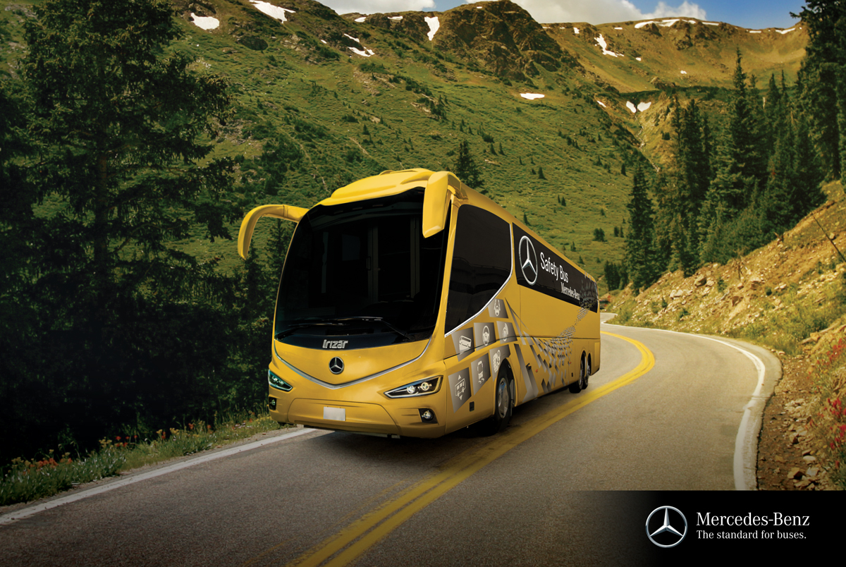 Mercedes - Benz Autobuses recorre con éxito el 2017