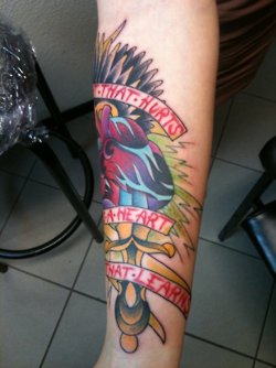 Arm Writing Tattoos | Life Style Pics