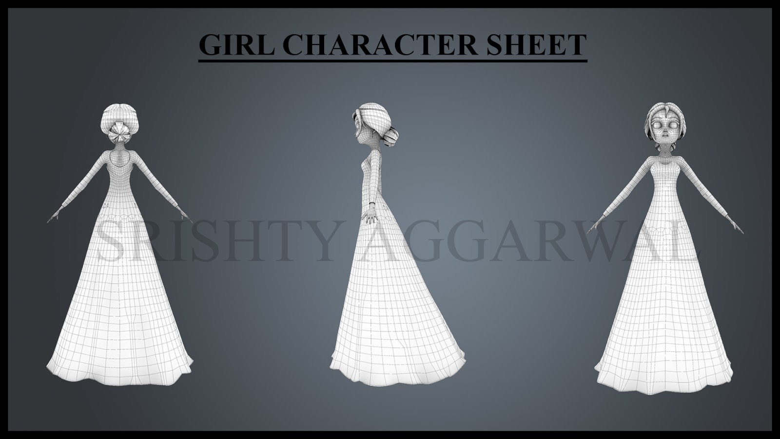 The Booming Shade: GIRL CHARACTER MODELING