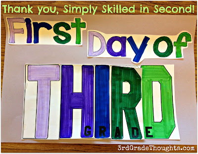 Getting It Started Saturday: 1st Days of School | 3rd Grade Thoughts