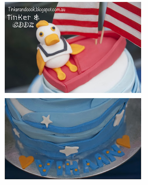 Tinker and Cook: Nautical Themed Cake