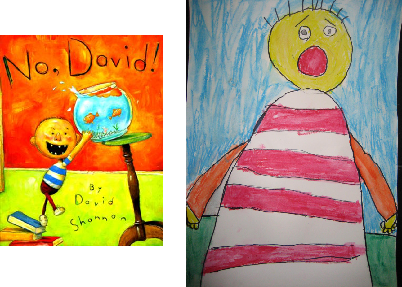 The Shamrock Studio: First Grade Portraits of their Favorite Book Character