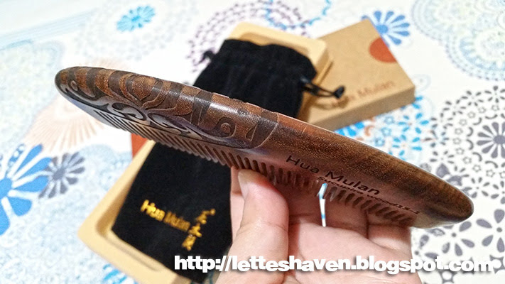 Lette's Haven: Hua Mulan Sucupira Wood Comb