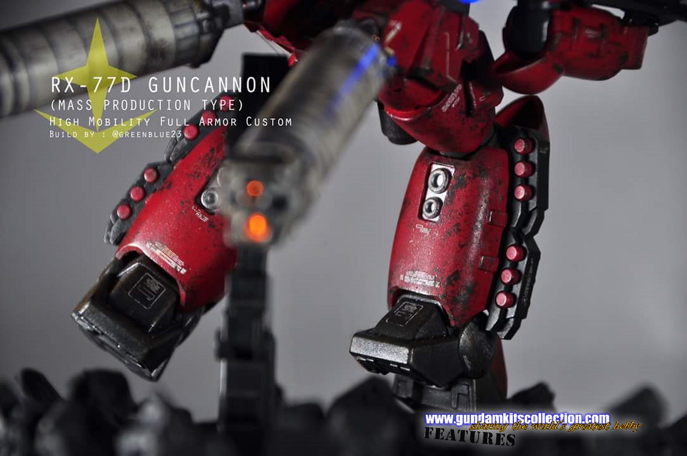 Custom Build: 1/144 Assault Guncannon - High Mobility Full Armor Custom