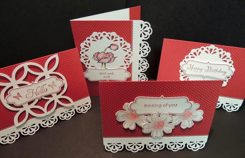 Stampin For Me: Assorted Cards-Simply Sent Everyday Elegance