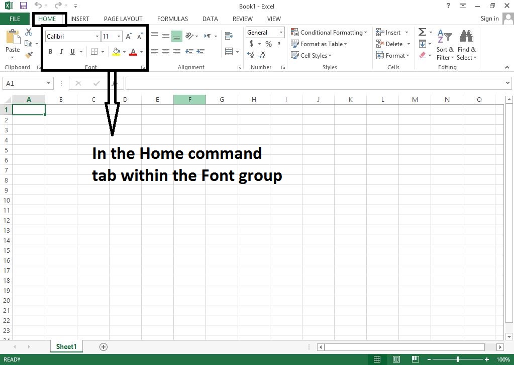 Formatting Text in MS Excel - computer free courses Formatting Text in MS Excel - computer free courses