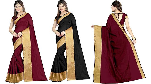 Flipkart Sarees Combo Pack - Fashion Ideas For Sarees - Art Meets Fashion