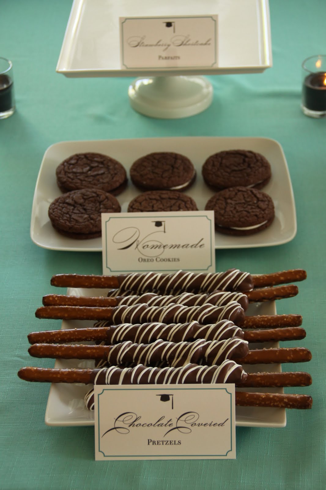 Honey Bee Sweeterie: Graduation Dessert Table