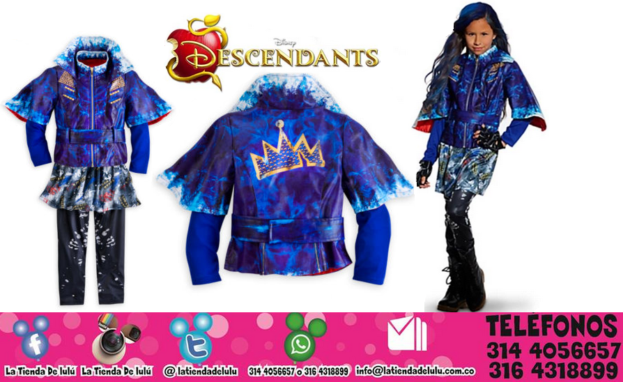 La Tienda De Lulú: Disfraz Evie, Los descendientes Original Disney