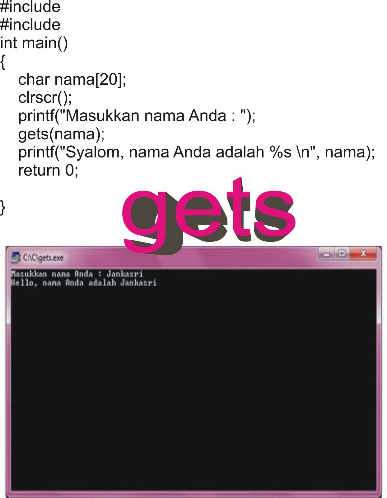 Contoh Database, C++, visual basic, java: April 2011