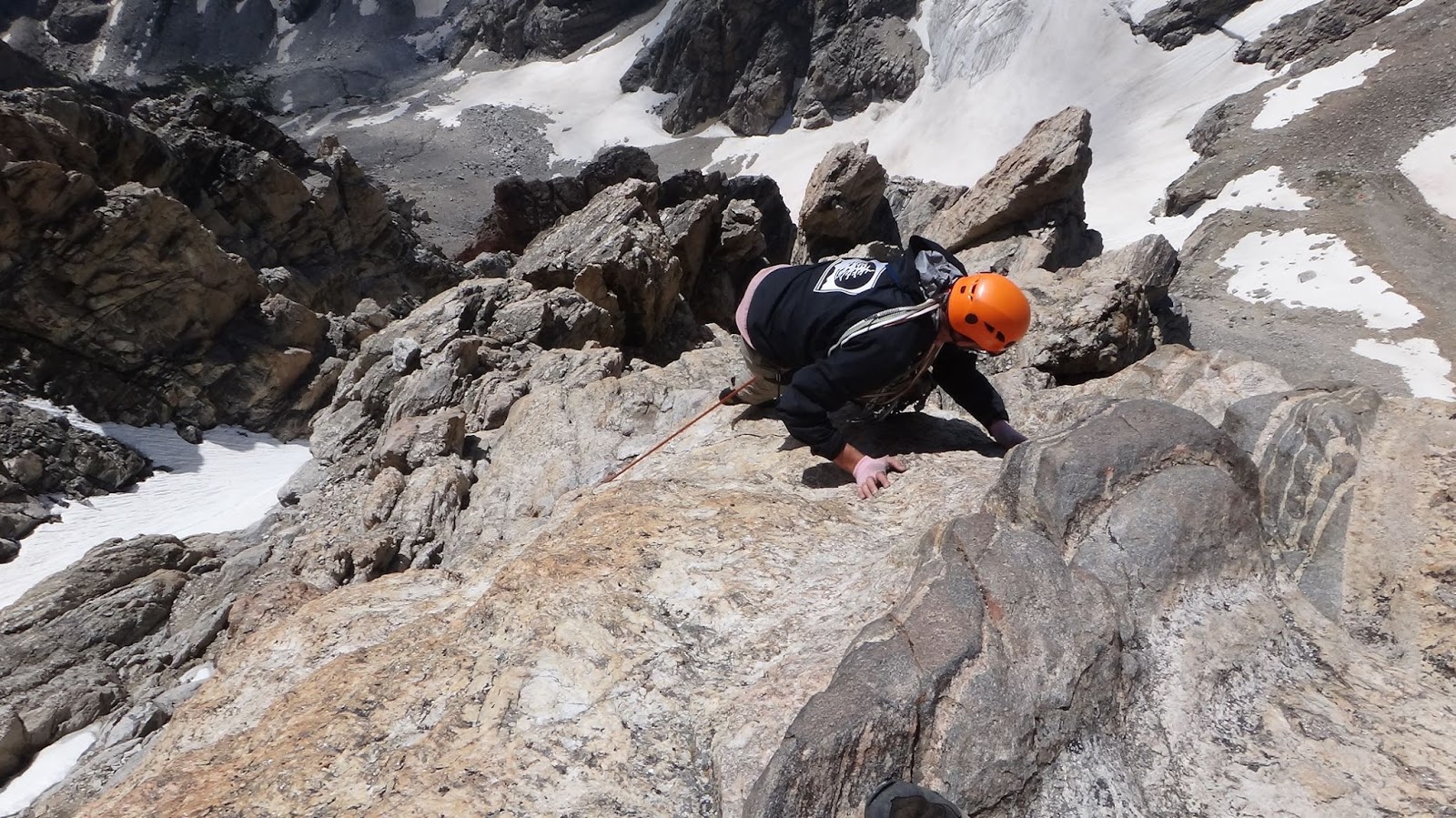 WYOMING WHISKEY: The Grand Teton's Upper Exum Climbing Route
