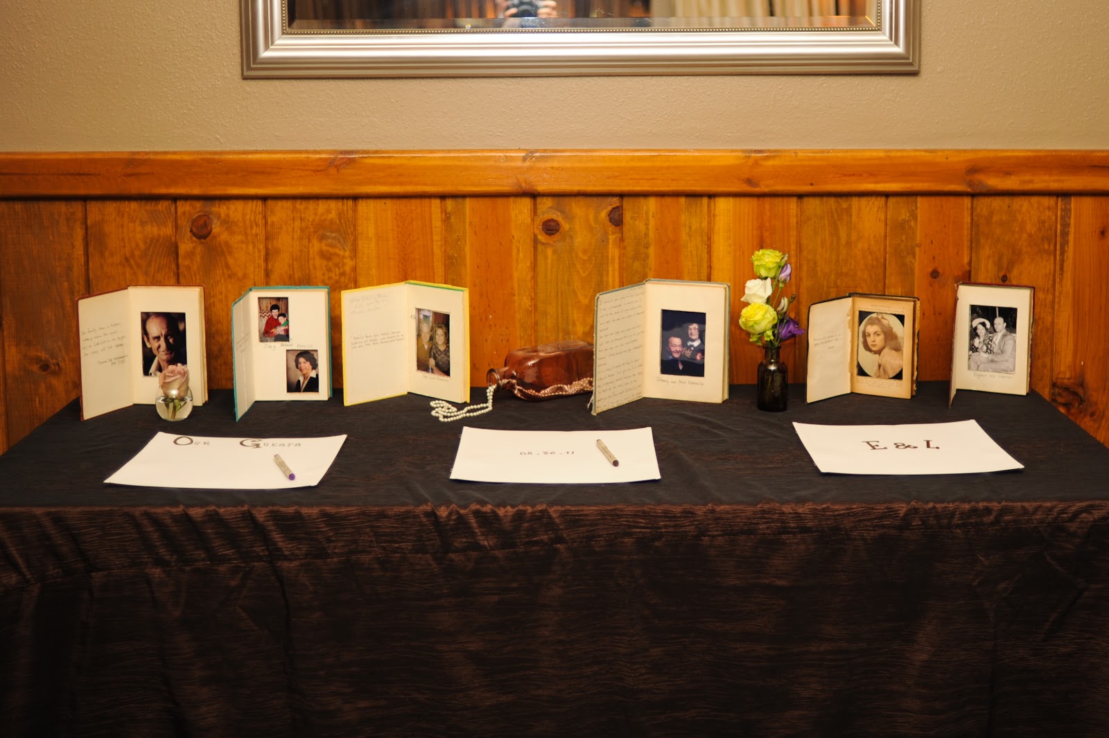 Storybook in the Sierras: Memorial Tables