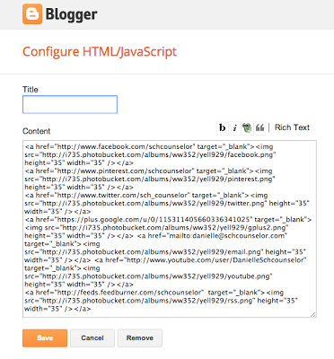 How to Add Social Media Icons to Blogger: Get Your Blog On!
