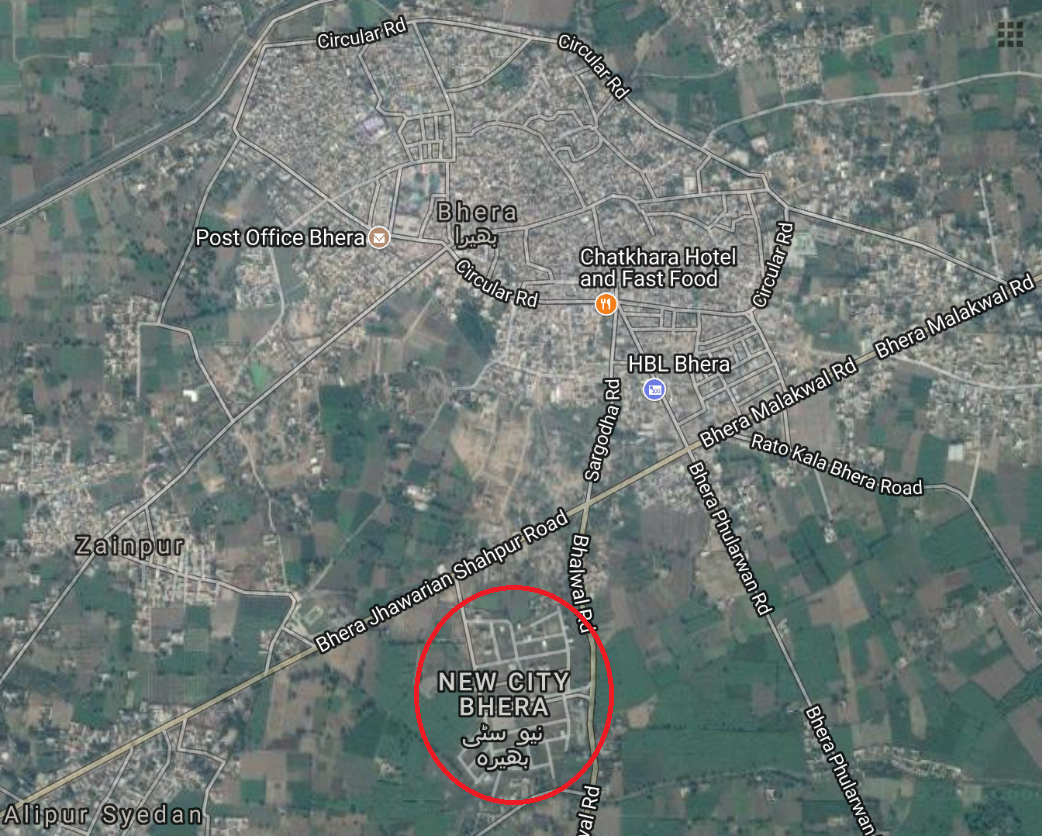 New City Bhera - Bhera Tehsil بھیرہ تحصیل