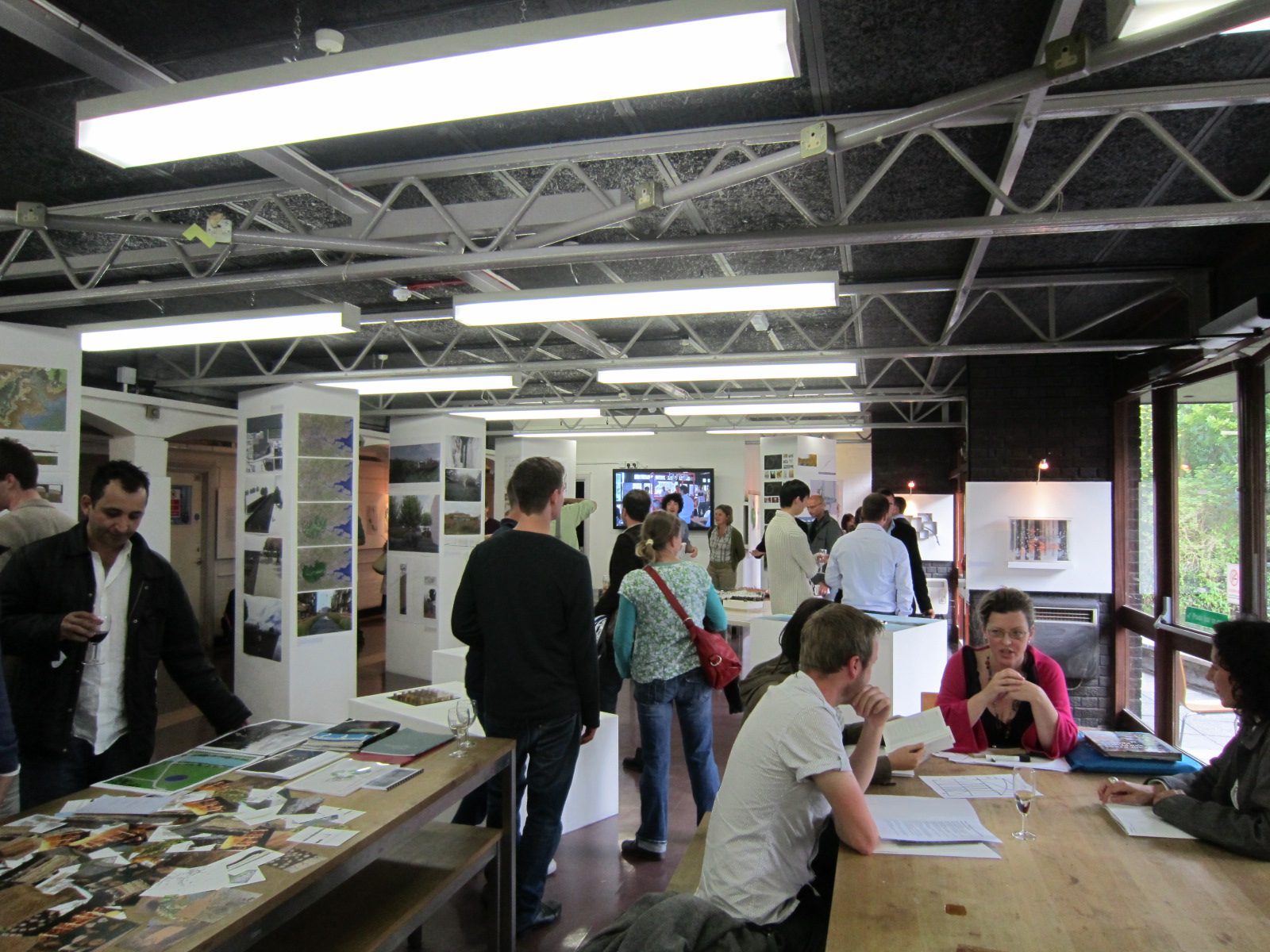 Landscape is Deon Steyn: Kingston Uni Landscape Degree Show Night.