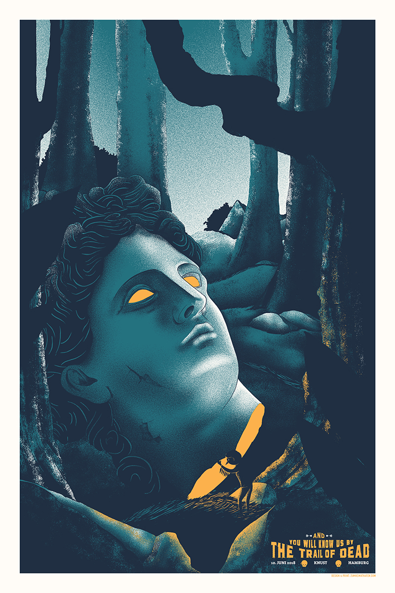 INSIDE THE ROCK POSTER FRAME BLOG: Alexander Hanke Foo Fighters Trail ...