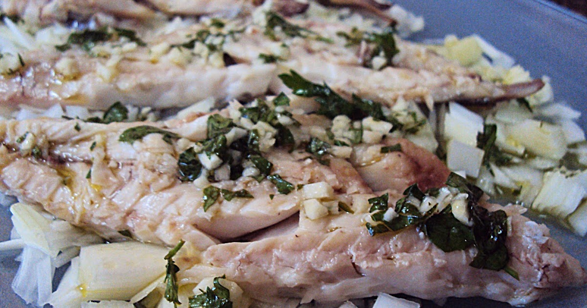 JUREL ASADO: Horno y plancha | ¡¡A COCINEAR!! Recetas valkicocina.com