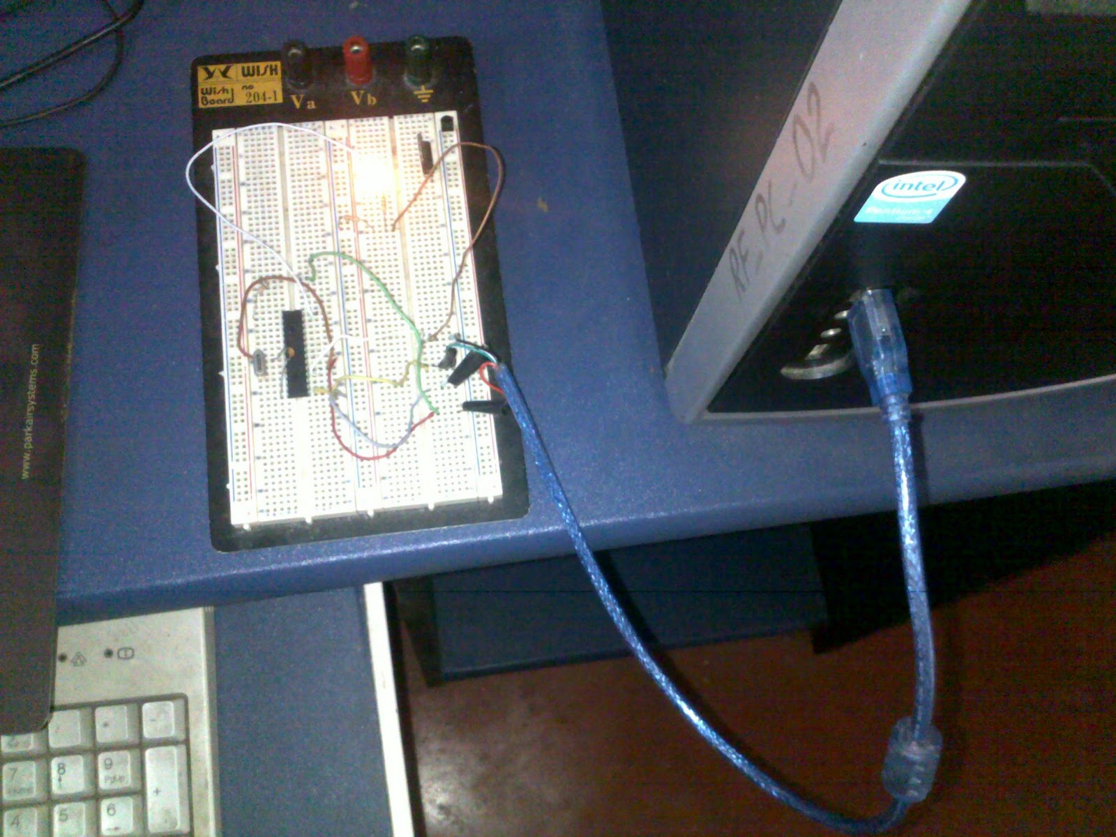 USB HID communication system: Simple USB HID communication project